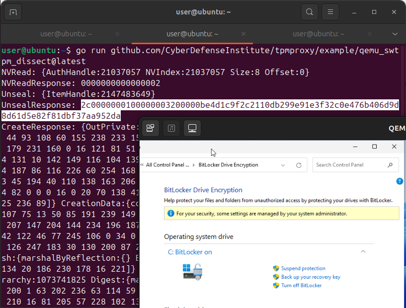 Experience Stealing Bitlocker Keys From Tpm Communication And